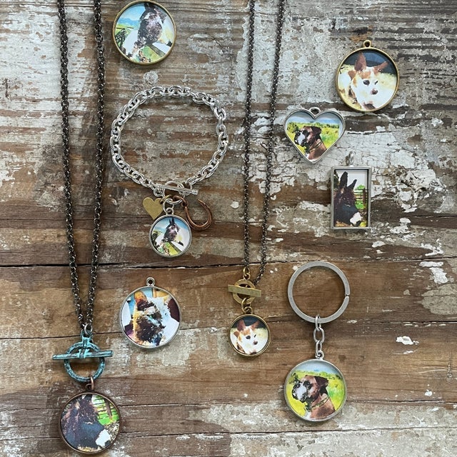 Pet Portrait Jewelry | dawn josephine jewelry