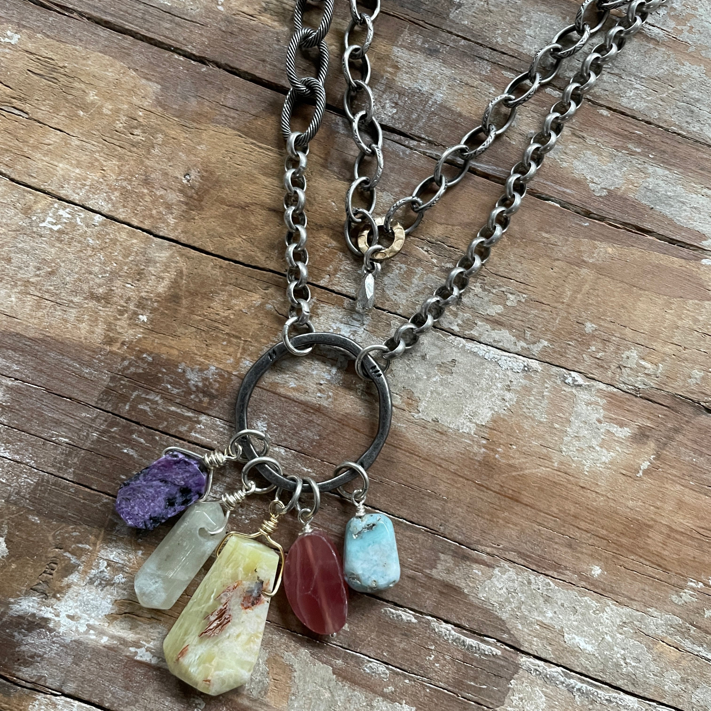 Rays of Spring Necklace by dawn josephine | dawn josephine jewelry